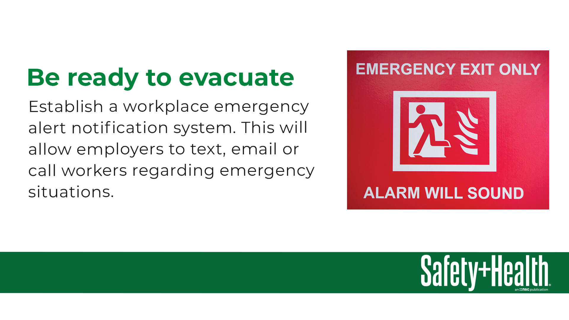 Digital Signage 2025 - National Safety Council