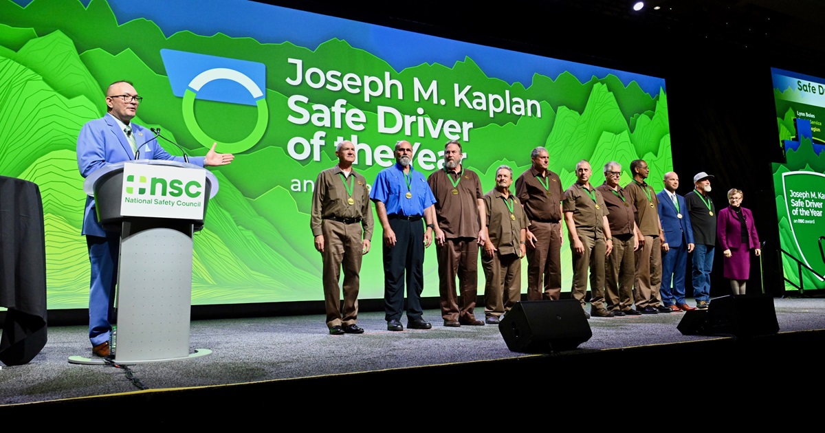 NSC Presents Joseph M. Kaplan Safe Driver of the Year Awards