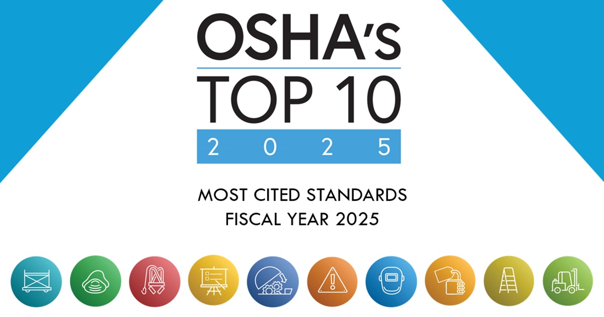 OSHA’s Top 10 Safety Violations Show Persistent Risks to Workers