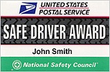 USPS Safe Driver Awards - National Safety Council
